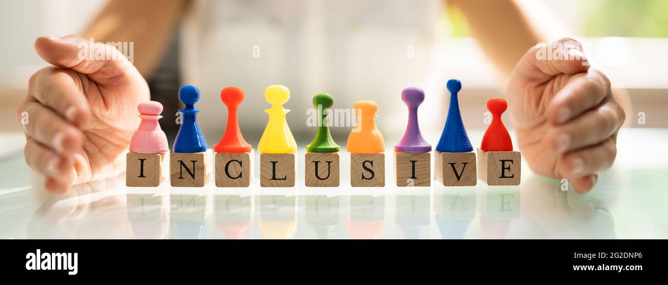 Inclusive Diversity LGBT Colors. Diversity And Inclusion Insurance ...