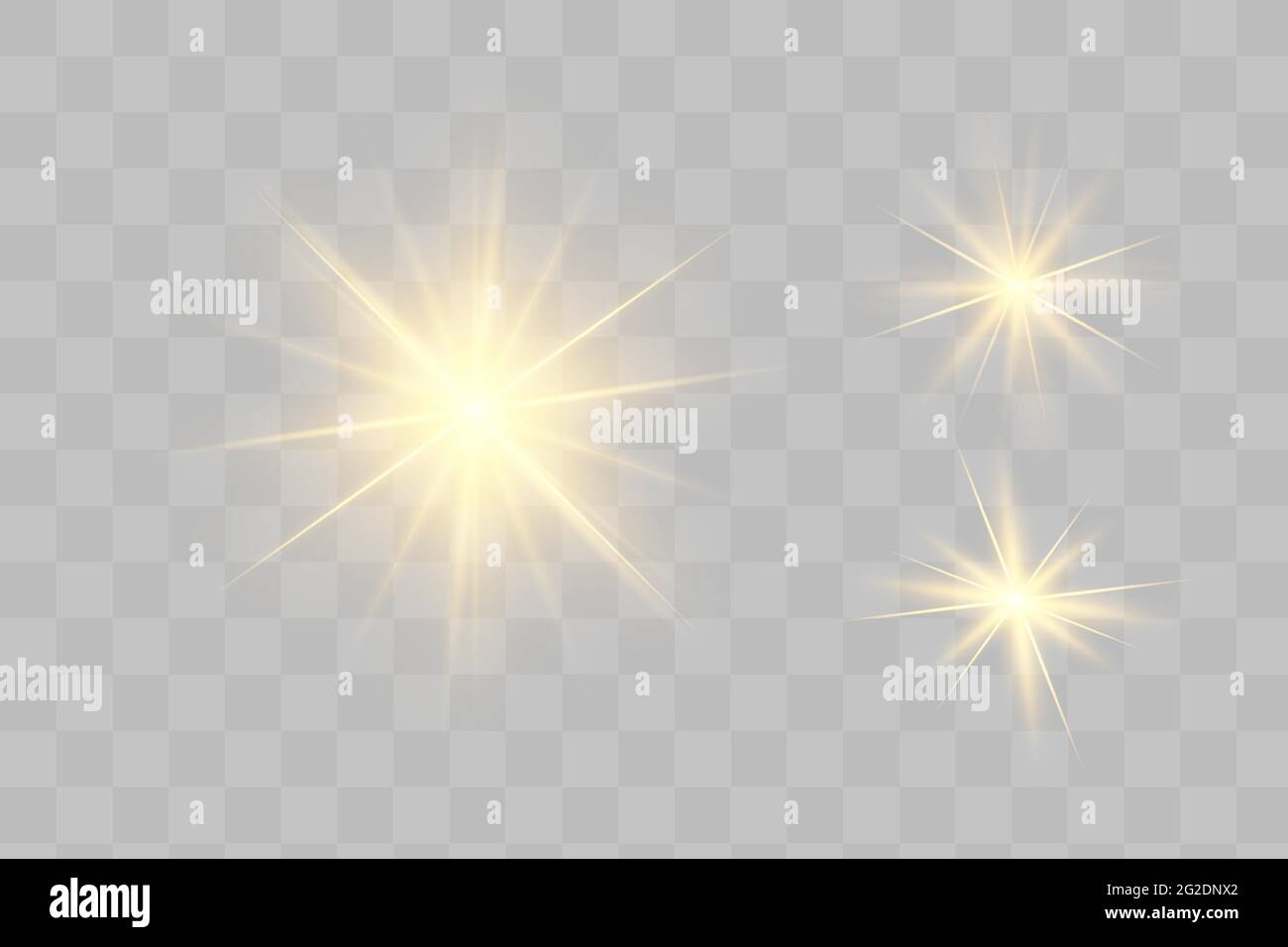 Glow isolated yellow light effect, lens flare Stock Vector Image & Art ...