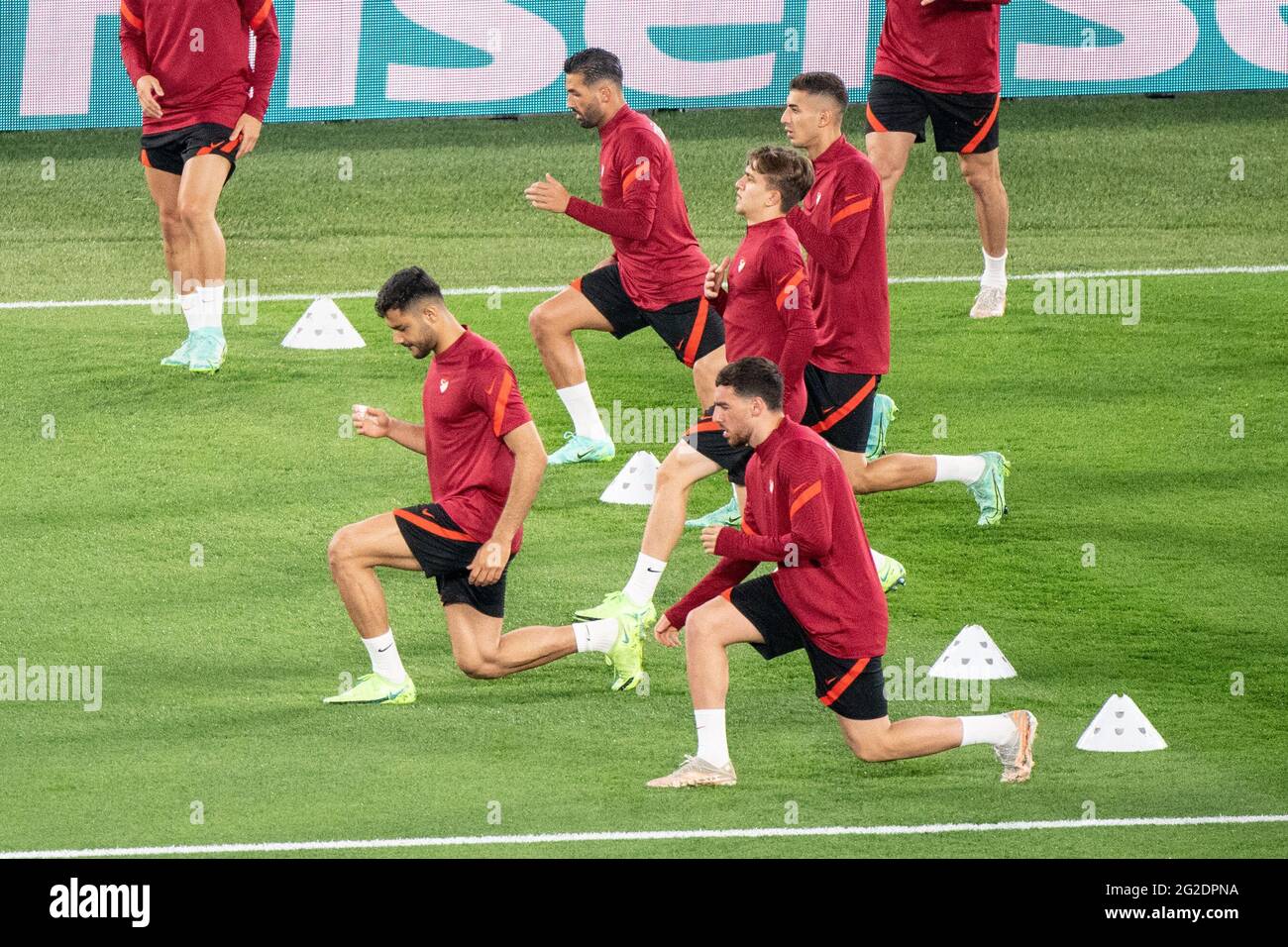 Rom, Italy. 10th June, 2021. Football: European Championship, national ...