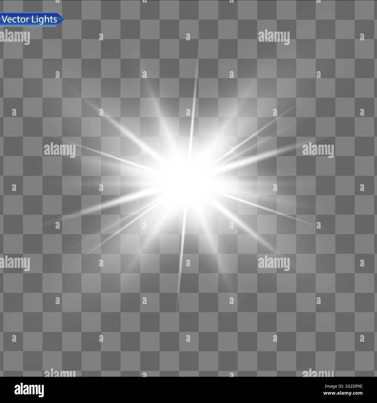 Glow isolated white light effect, lens flare Stock Vector Image & Art - Alamy