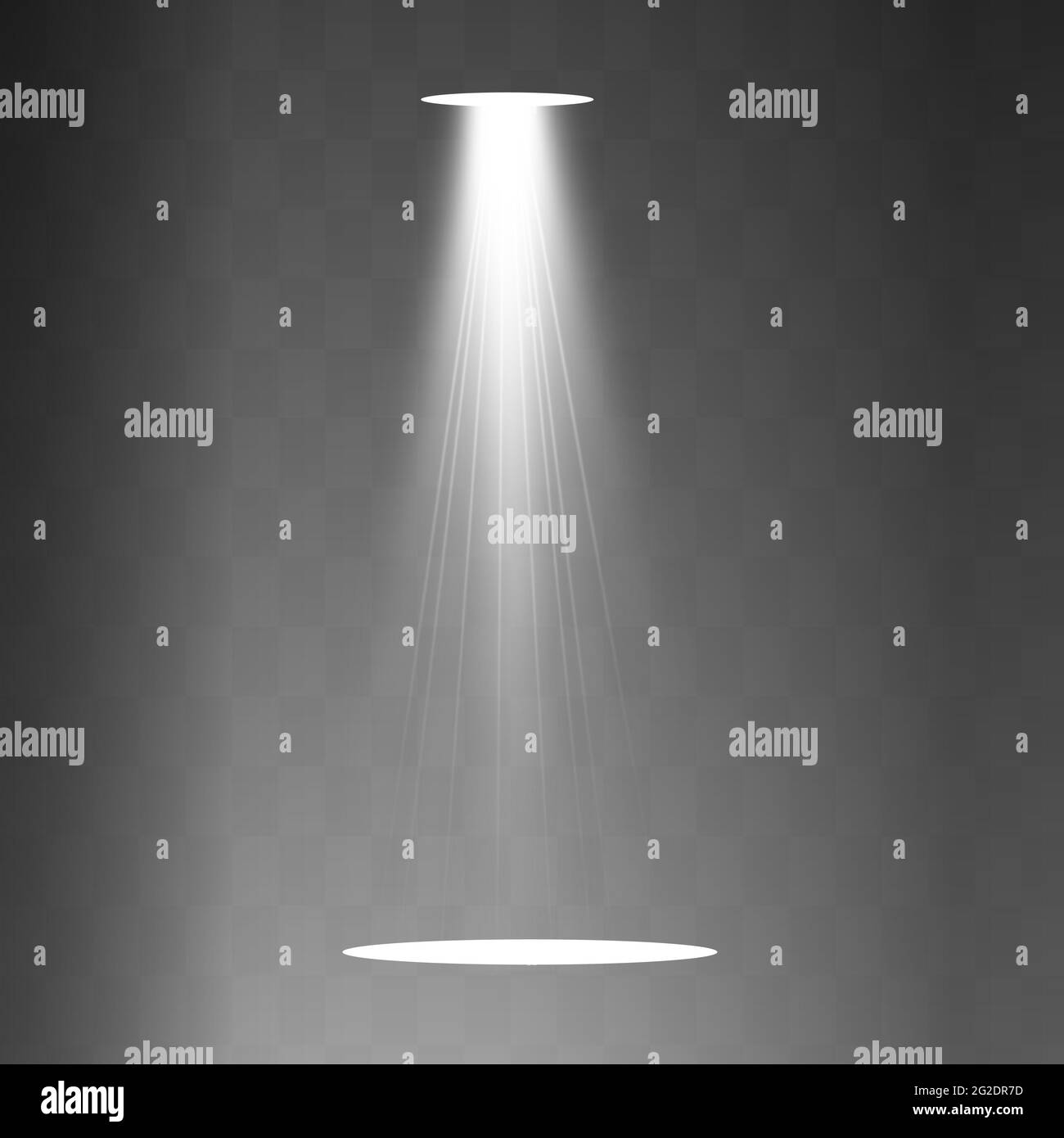 Vector spotlight. Light effect.Glow isolated white transparent light ...