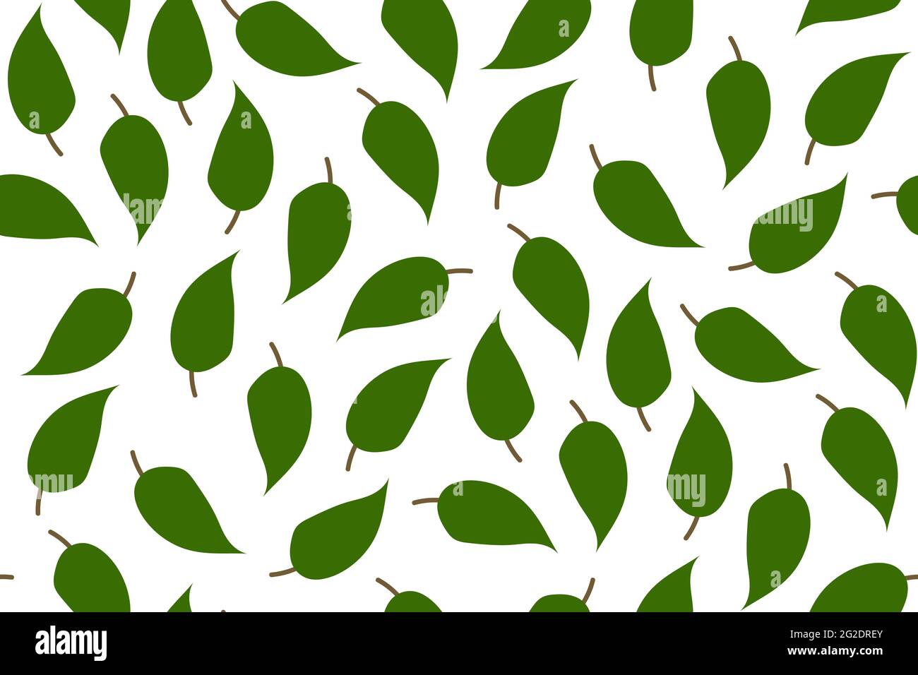Modern leaves pattern Cut Out Stock Images & Pictures - Alamy