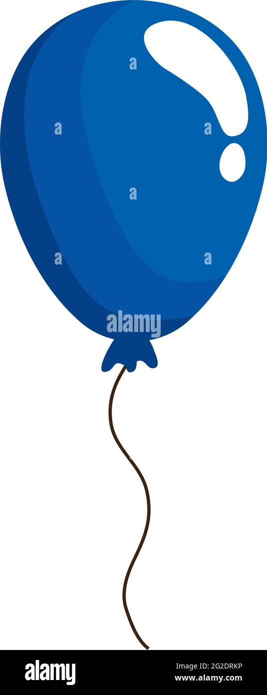 blue balloon icon Stock Vector Image & Art - Alamy