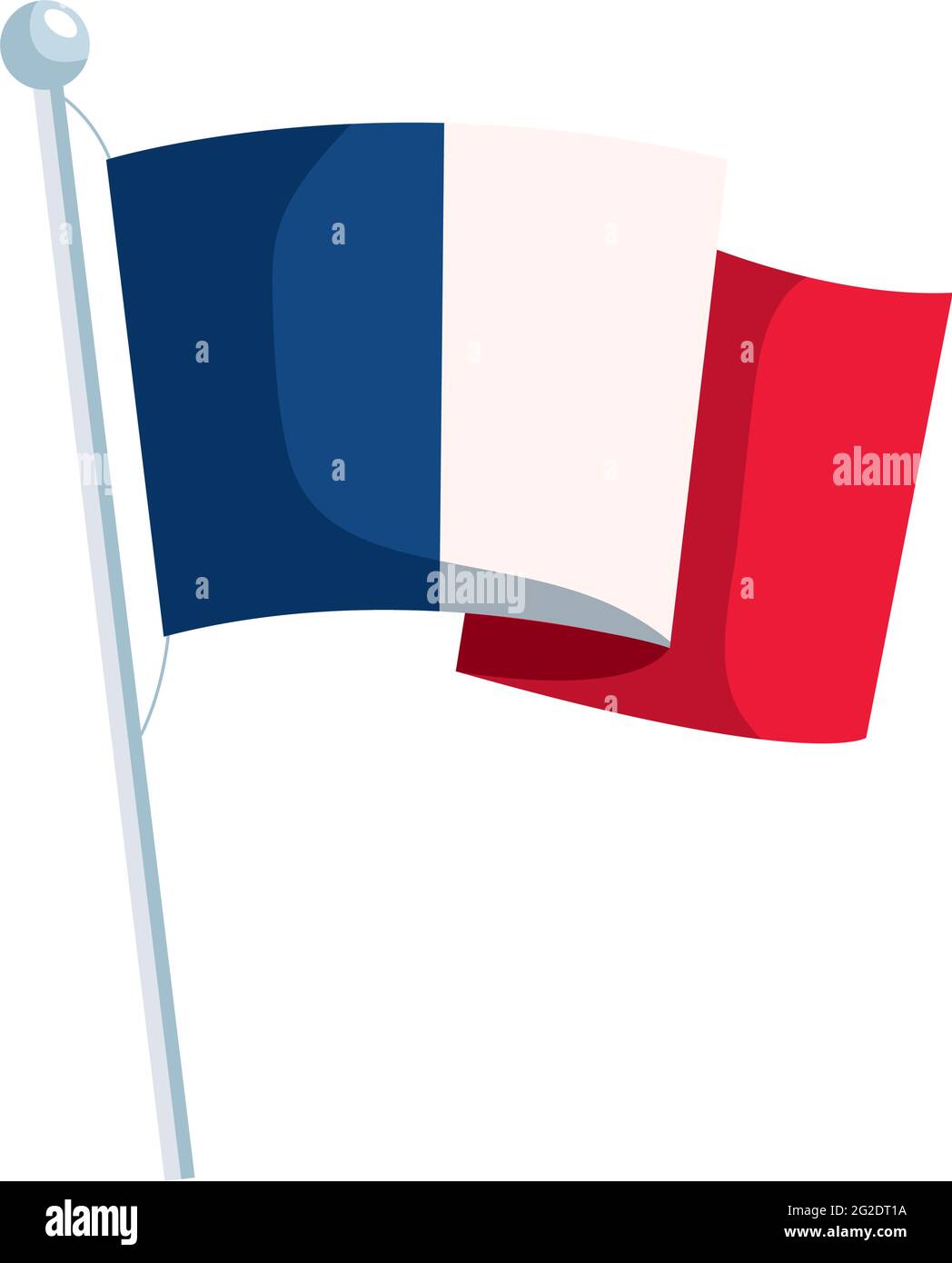 French flag icon Stock Vector Image & Art - Alamy