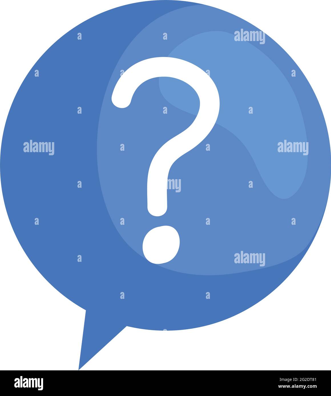 Question mark bubble Stock Vector Image & Art - Alamy