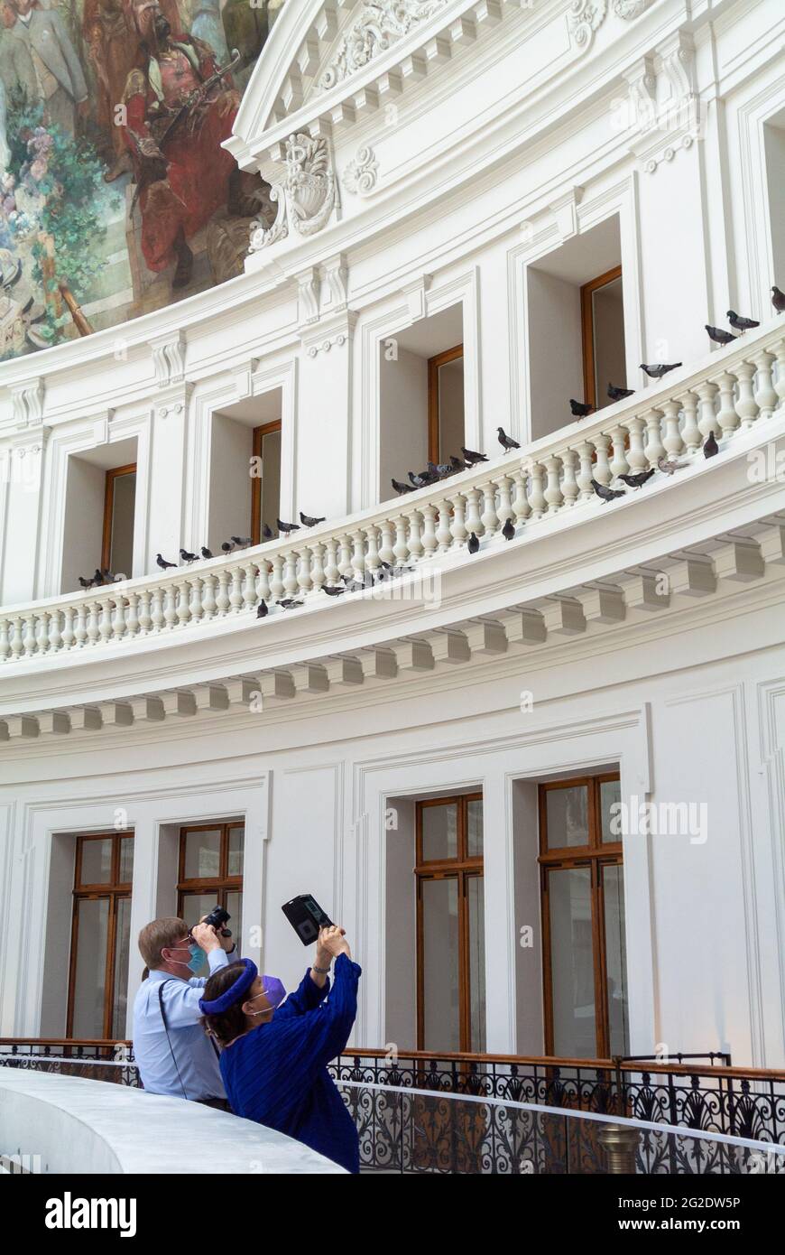 Bourse de commerce museum, Pinault Collection, paris, france Stock ...