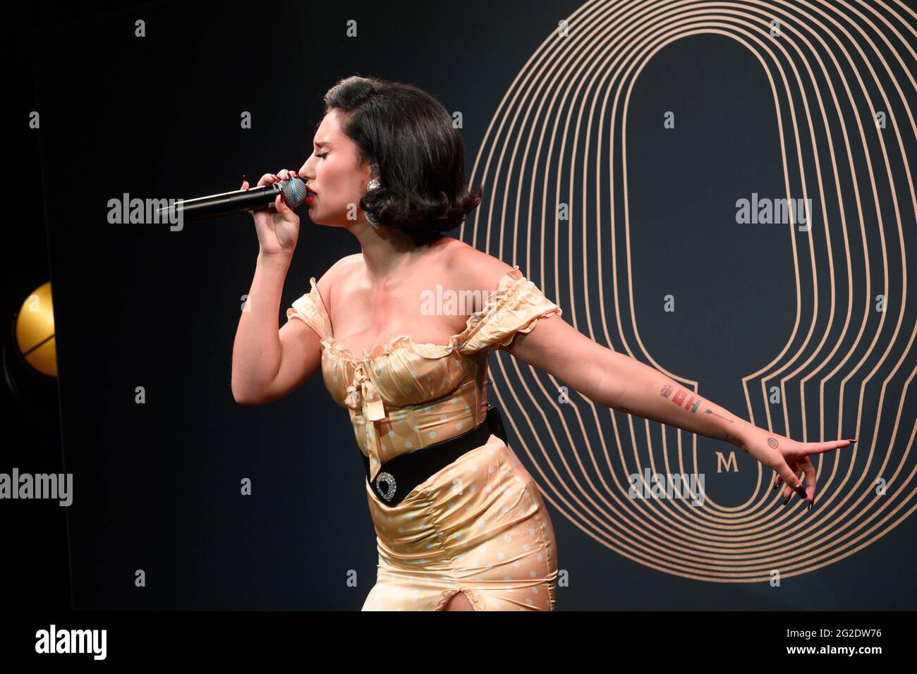 EDITORIAL USE ONLY British singer-songwriter RAYE headlines MagnumÕs # ...