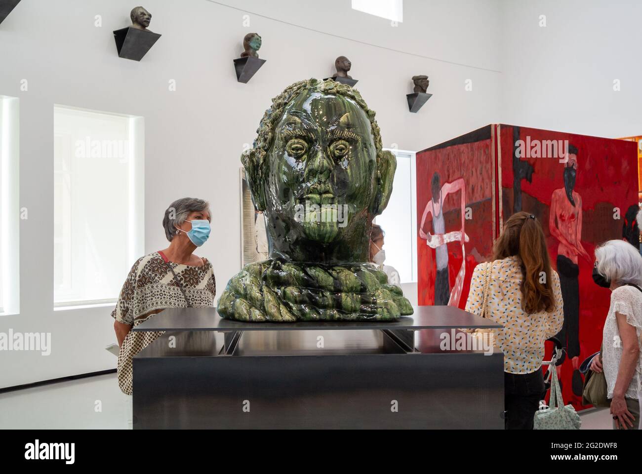 Bourse de commerce museum, Pinault Collection, paris, france Stock ...