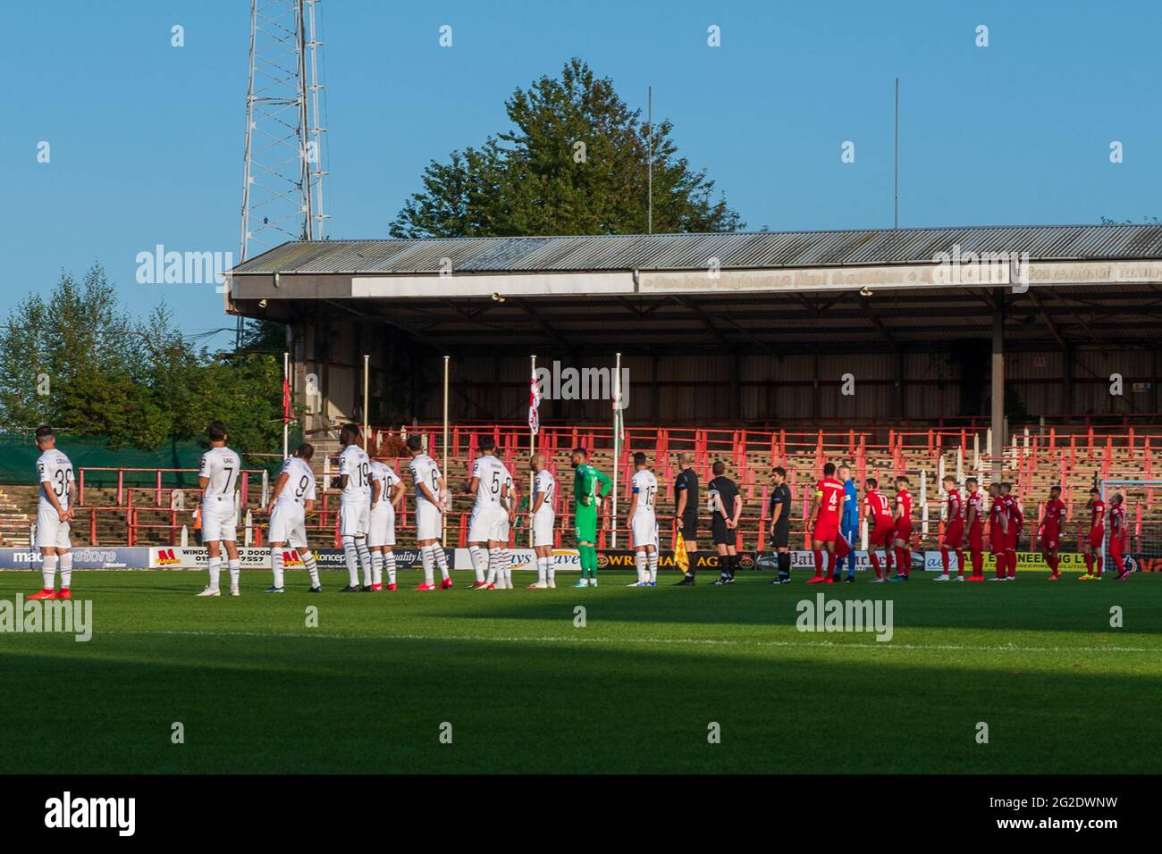Wrexham football stadium hi-res stock photography and images - Alamy