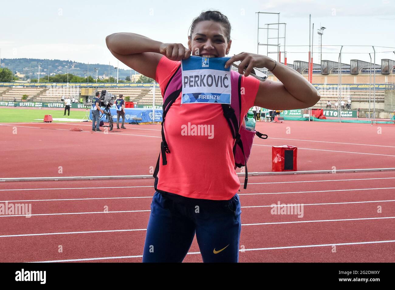 Sandra perkovic discus throw hi-res stock photography and images - Alamy