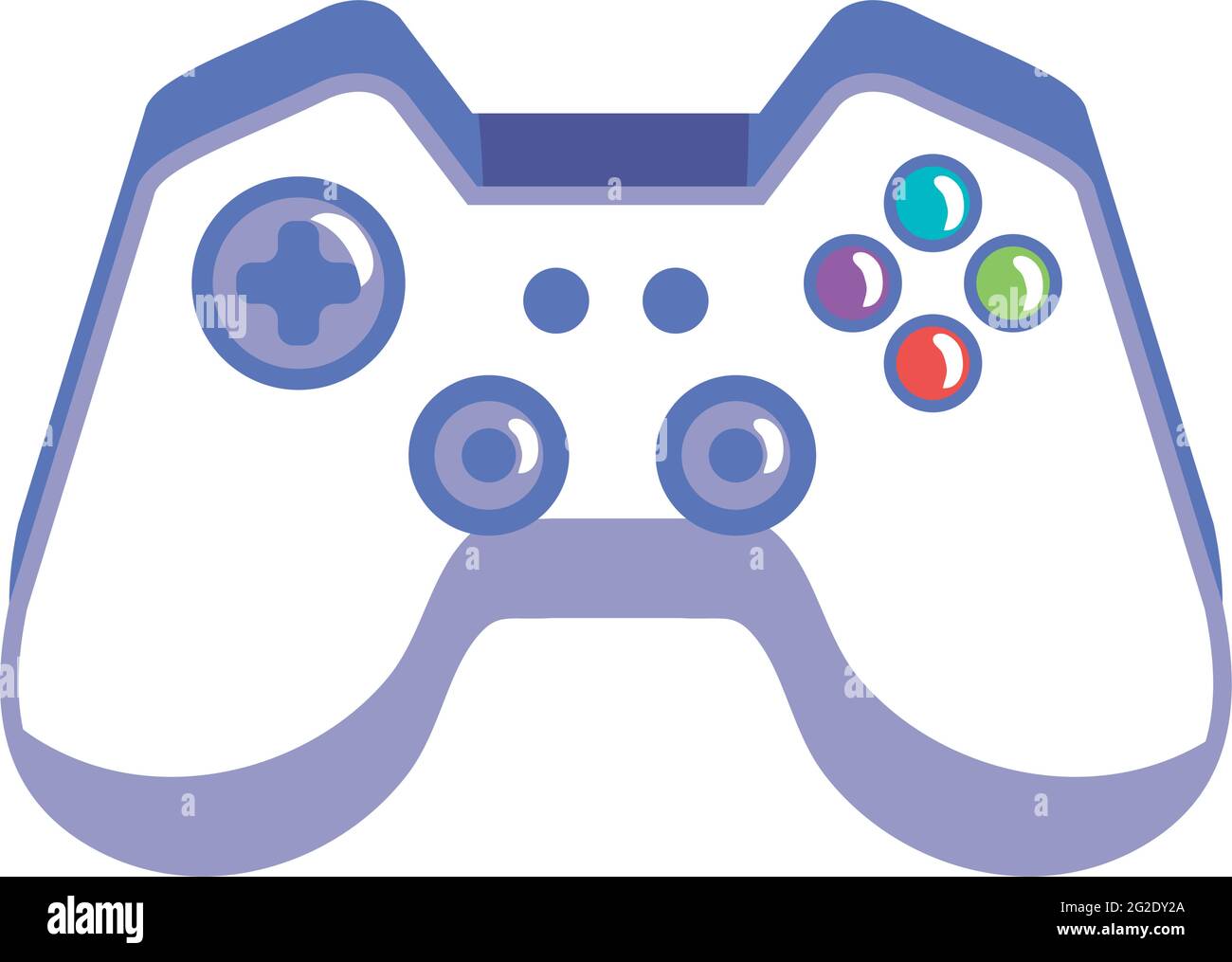 white videogame control Stock Vector Image & Art - Alamy
