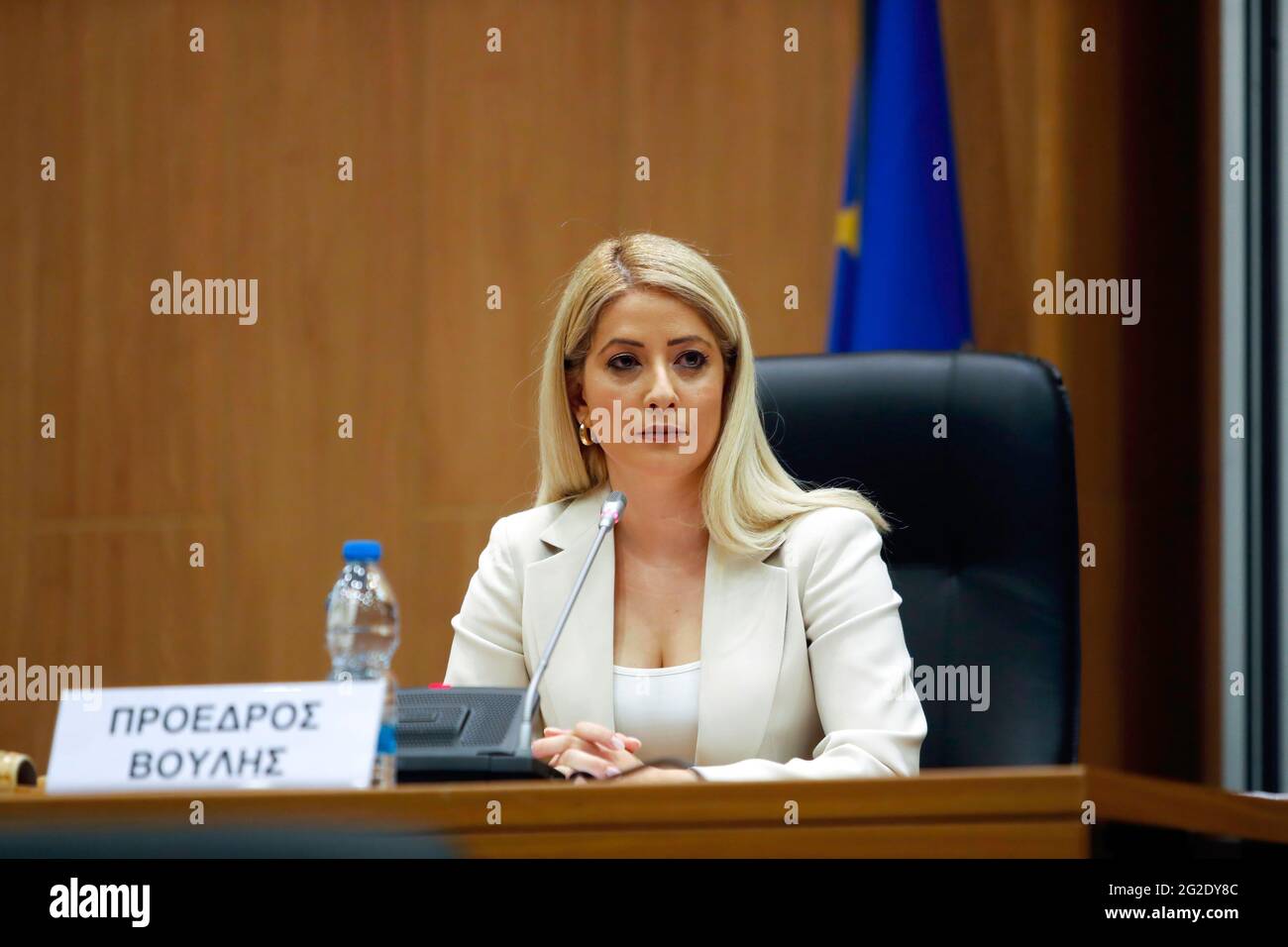 Nicosia, Cyprus. 10th June, 2021. The new president of the Cyprus ...