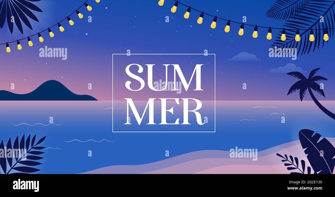 Summer Evening Background