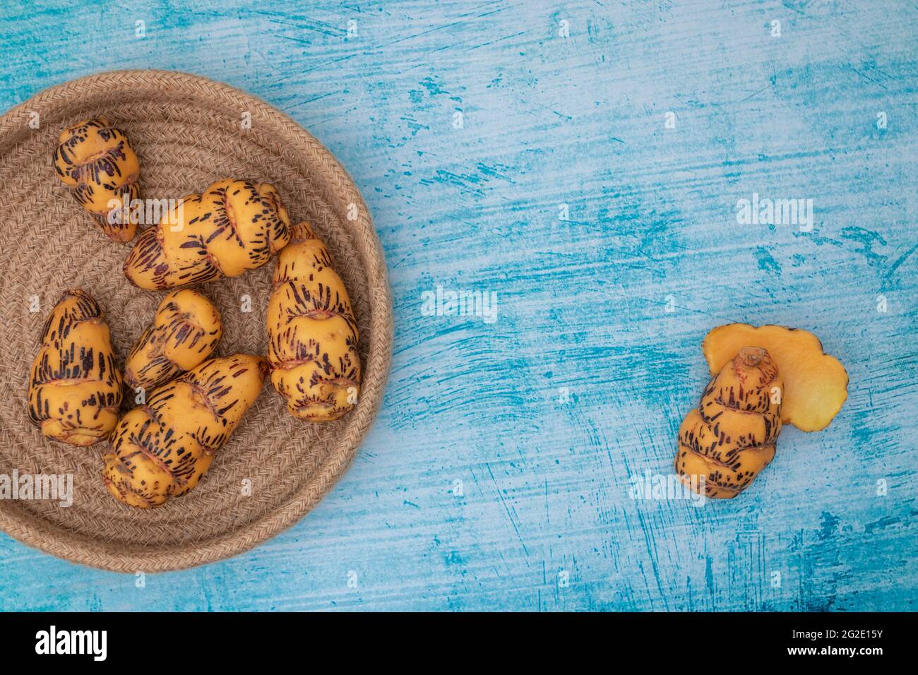 Oca, tuber used in Peruvian cuisine and the American Andes Stock Photo ...