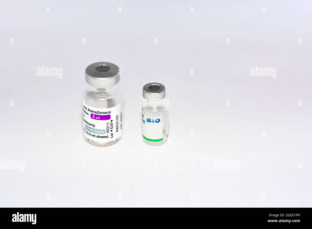 Covid-19 AstraZeneca Vaccine multi dose vial with Sinopharm COVID-19 ...