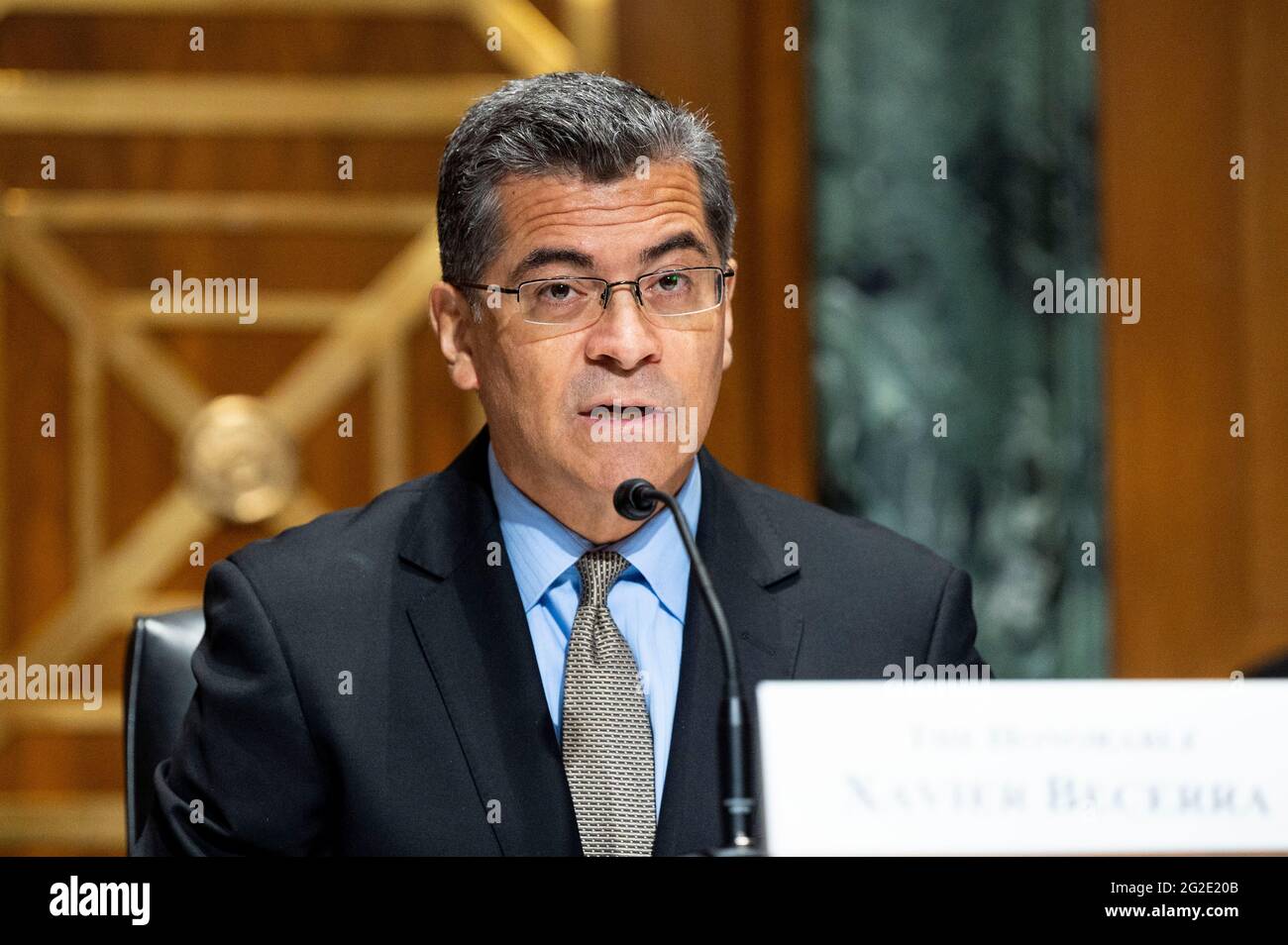 Xavier becerra 2021 hi-res stock photography and images - Alamy
