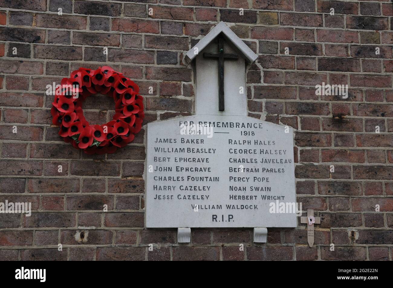 St albans war hi-res stock photography and images - Alamy