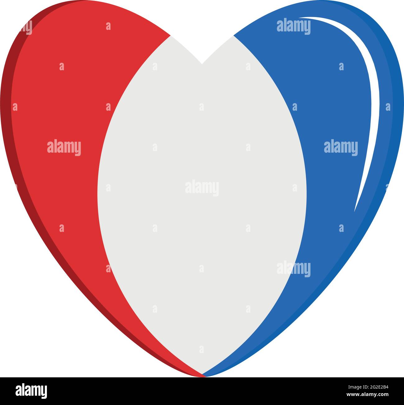 French heart icon Stock Vector Image & Art - Alamy