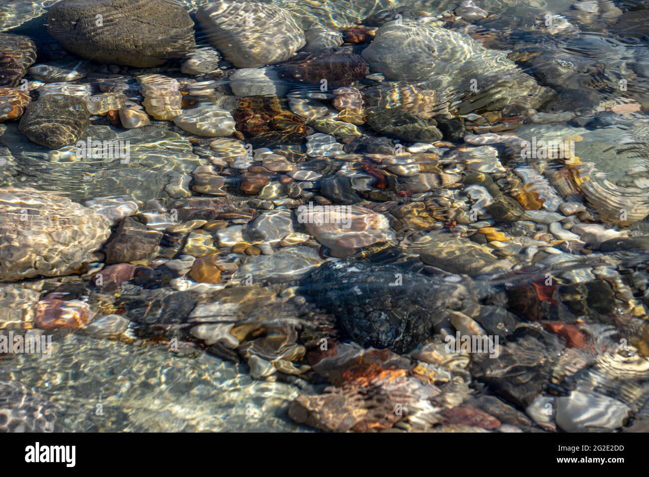 Smooth pebble stones in water hi-res stock photography and images - Alamy