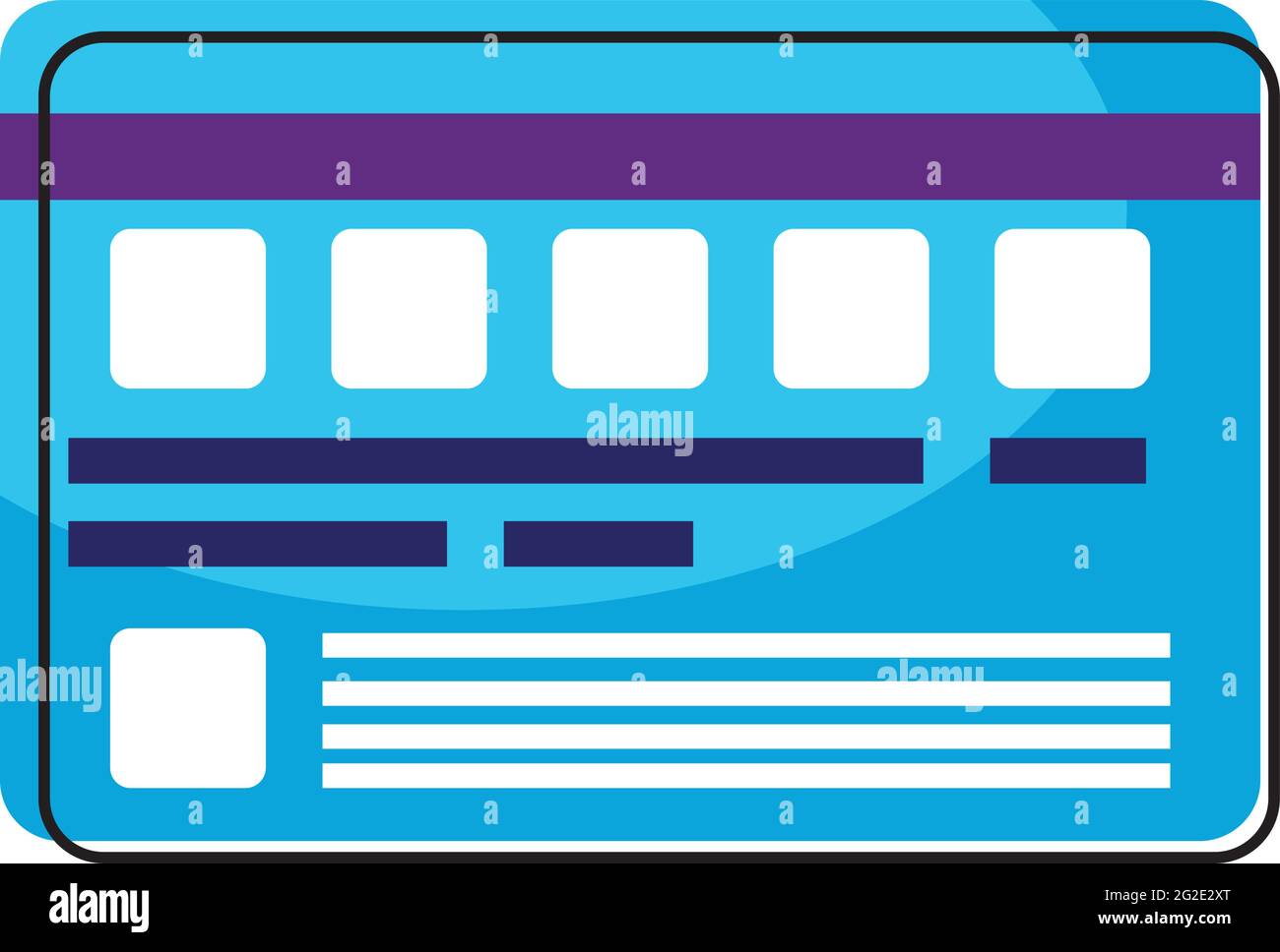Credit card icon Stock Vector Image & Art - Alamy