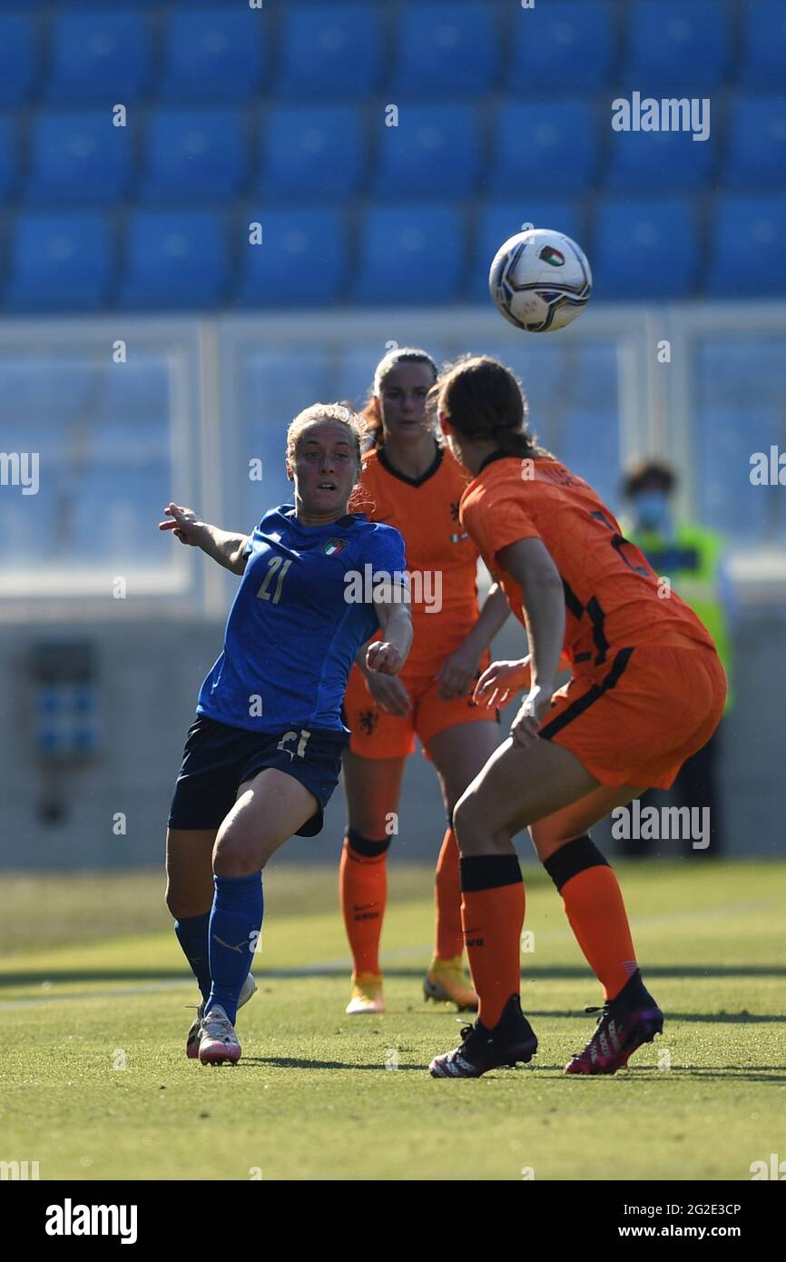 Ferrara, Italy. June 10 2021: Valentina Cernoia (Italy Women) during ...