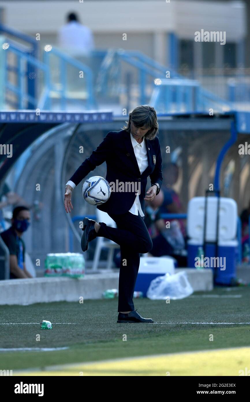 Ferrara, Italy. June 10 2021: Milena Bertolini Coach (Italy Women ...