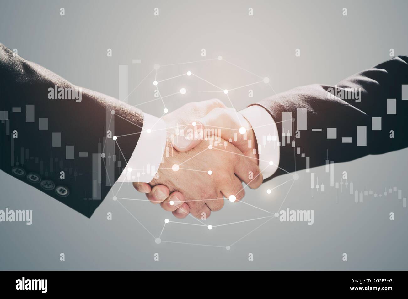 Negotiation handshake hi-res stock photography and images - Alamy