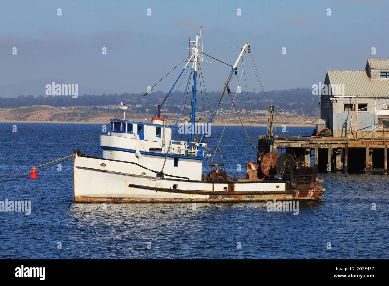 Old rusty fishing trawler hi-res stock photography and images - Alamy