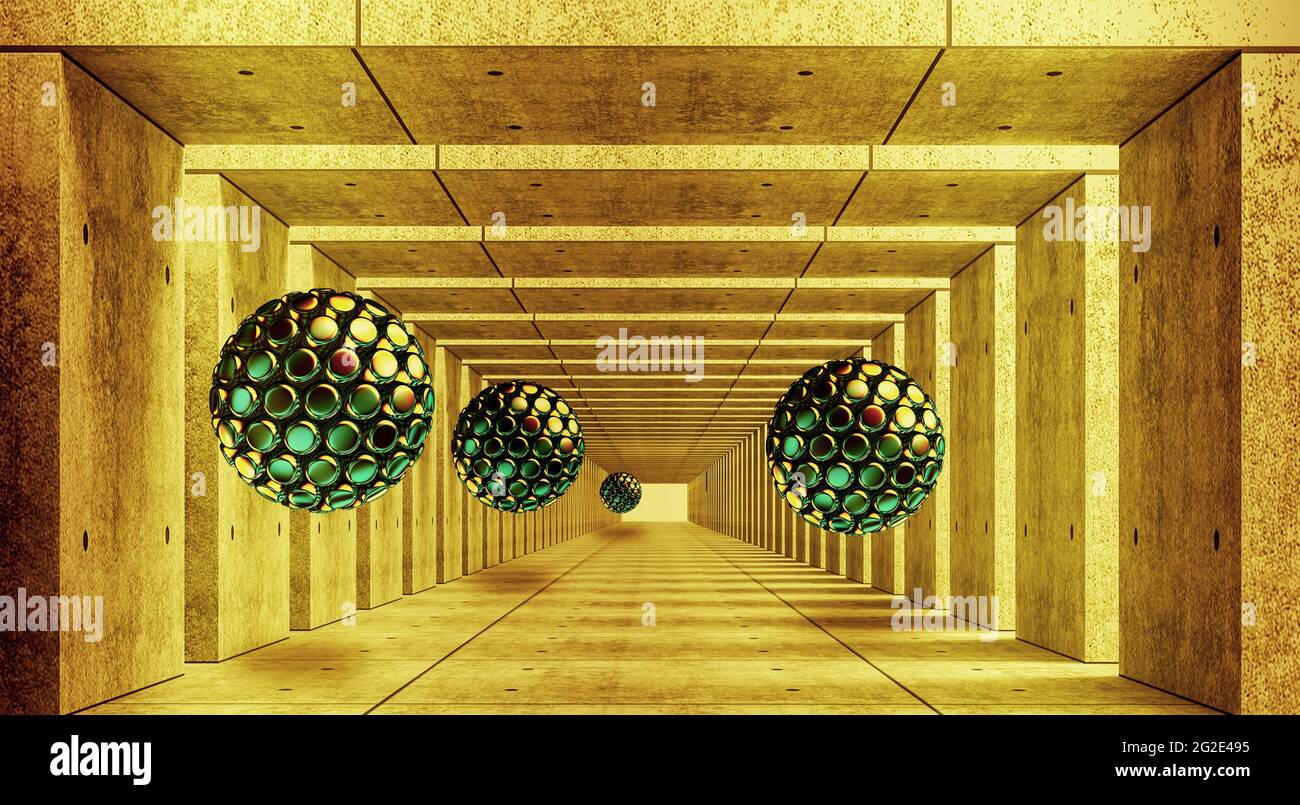 3d Glass Balls Wallpaper