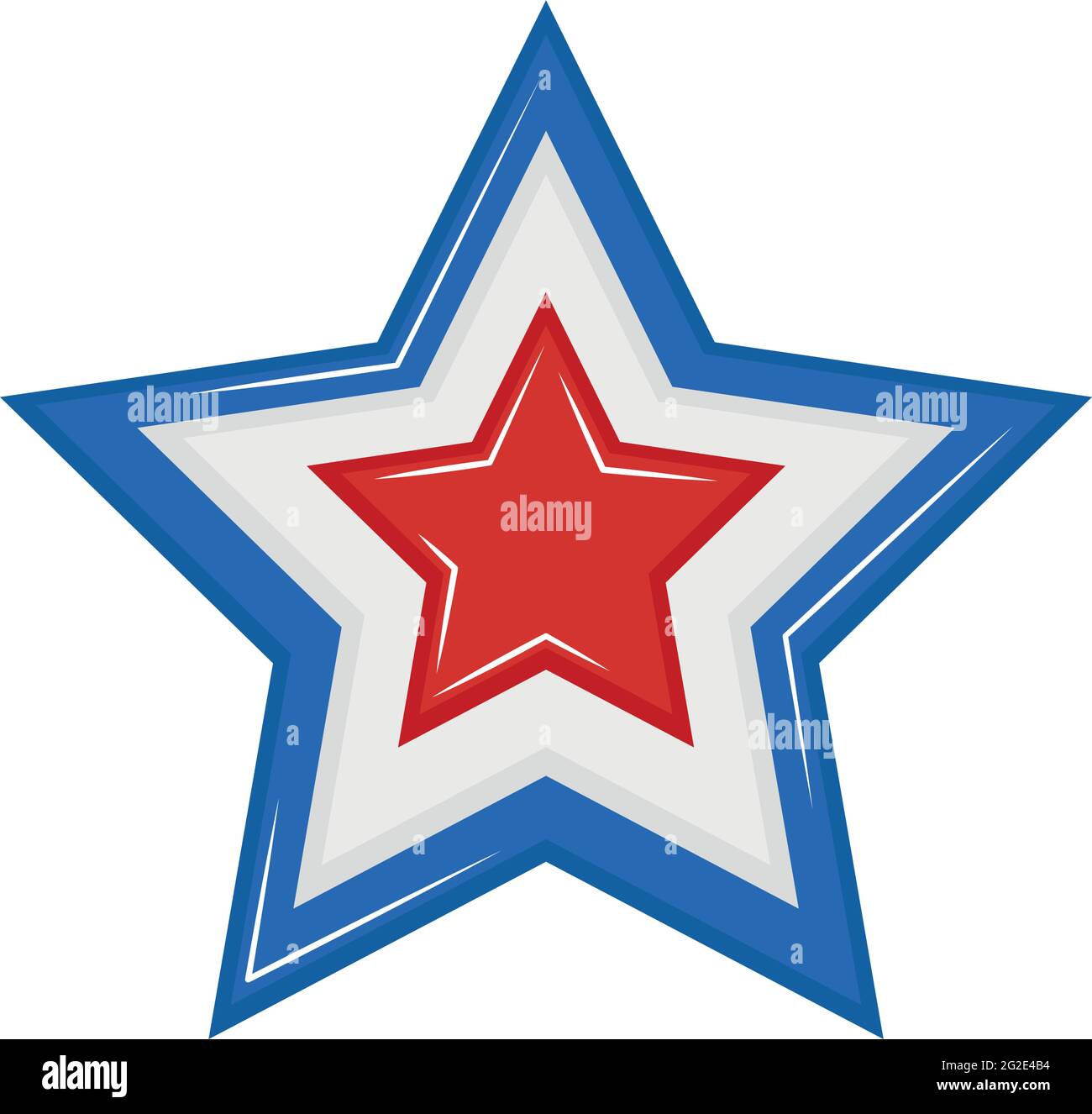 blue and red star Stock Vector Image & Art - Alamy