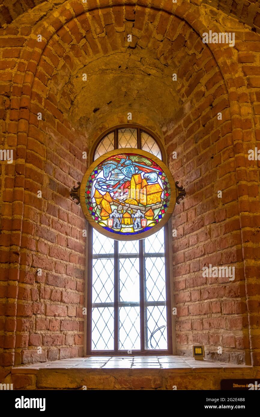 Trakai, Lithuania - February 16, 2020: Trakai Island Castle Inside ...