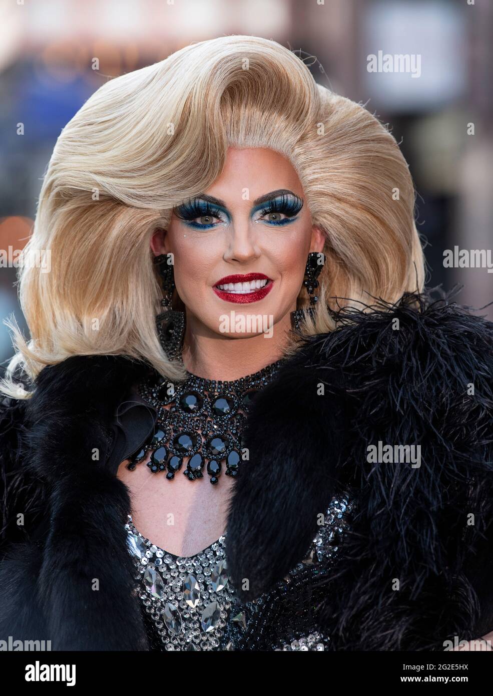 LONDON, UK. 10th June, 2021. Alyssa Edwards attends the “Alyssa Memoirs ...