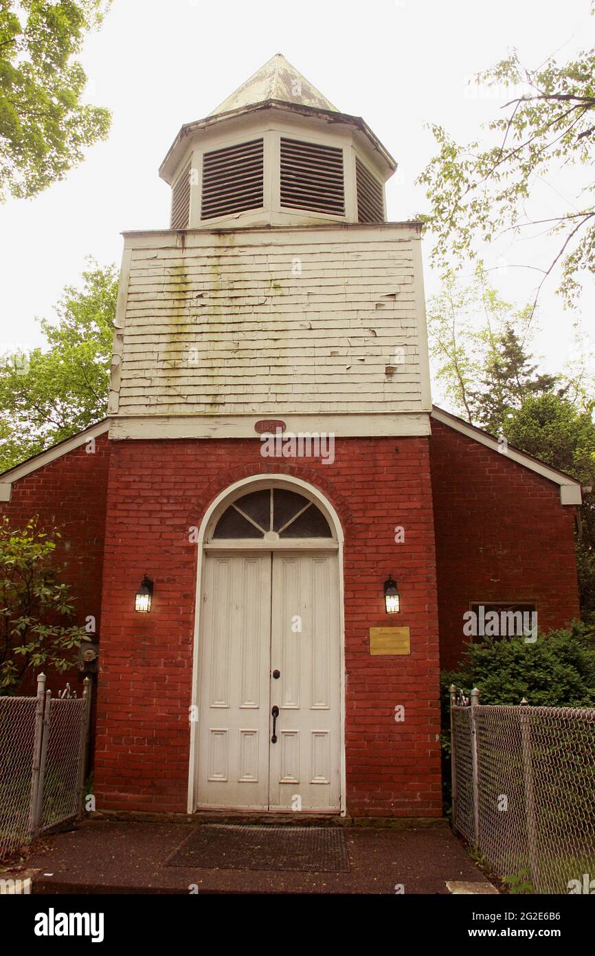 Front view of the 19th century Virginia's Chapel, WV, USA Stock Photo ...