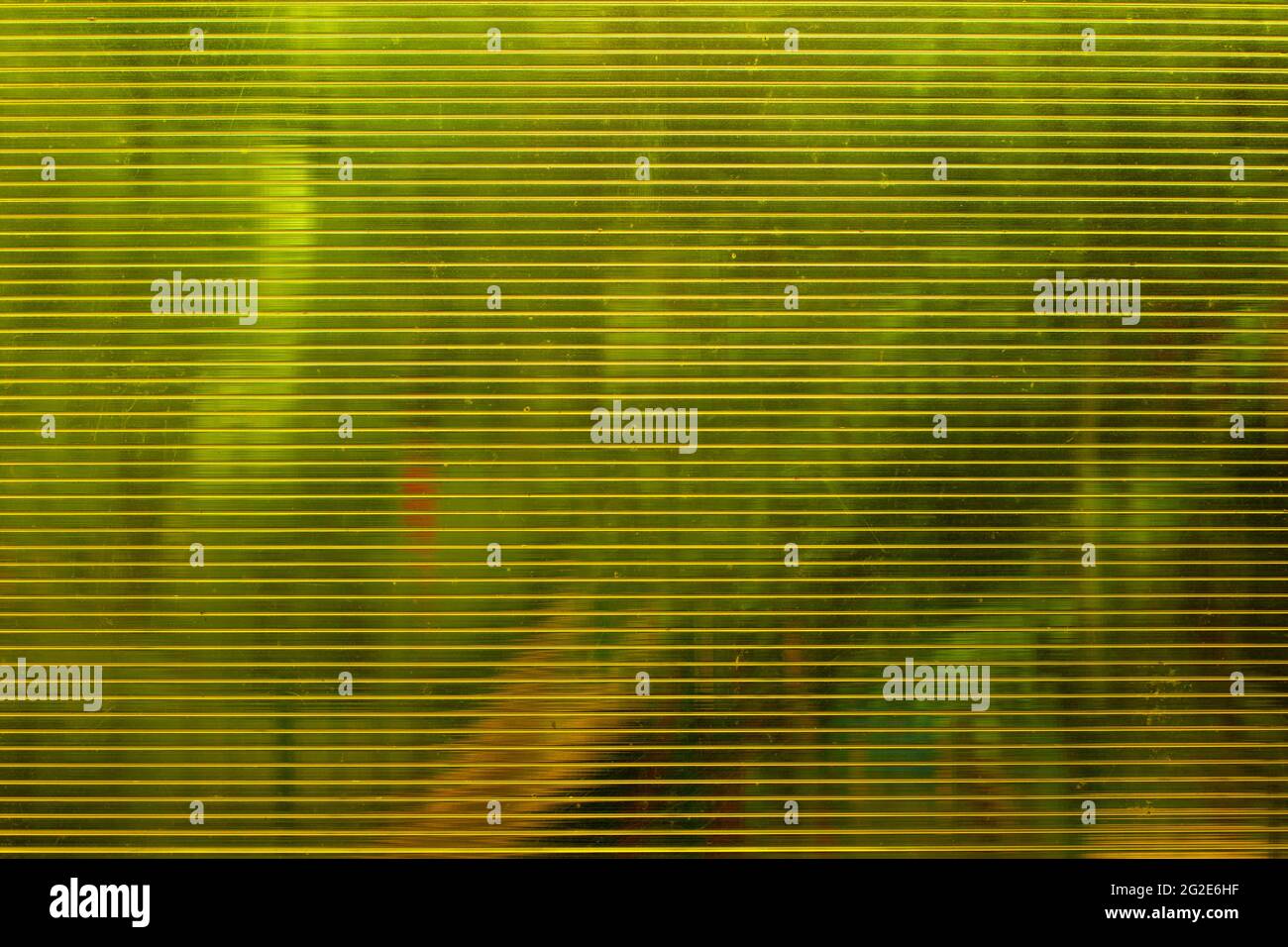 Corrugated plastic texture. Plastic transparent yellow surface Stock ...