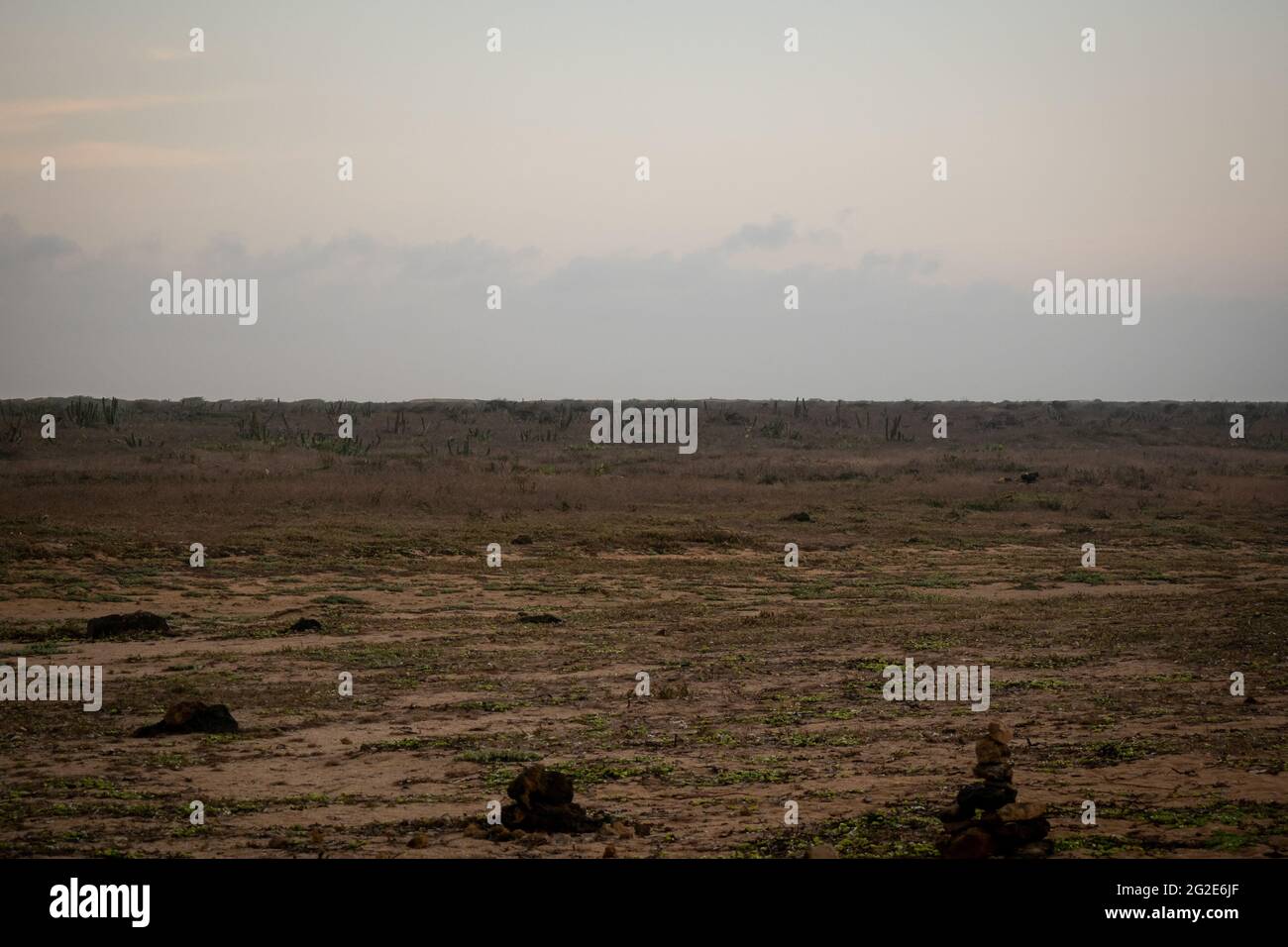 Desert Near Punta Gallinas Lighthouse, the Northernmost Tip of Colombia ...
