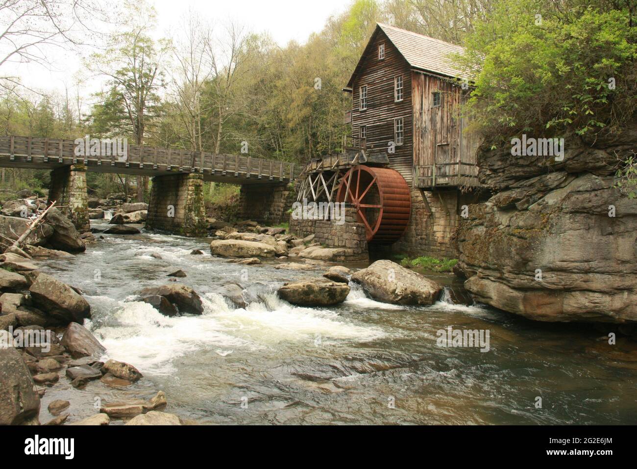 Old west virginia gristmill hi-res stock photography and images - Alamy