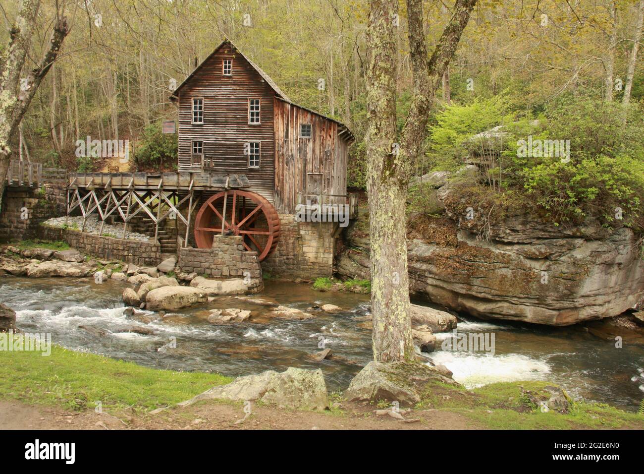 Old west virginia gristmill hi-res stock photography and images - Alamy