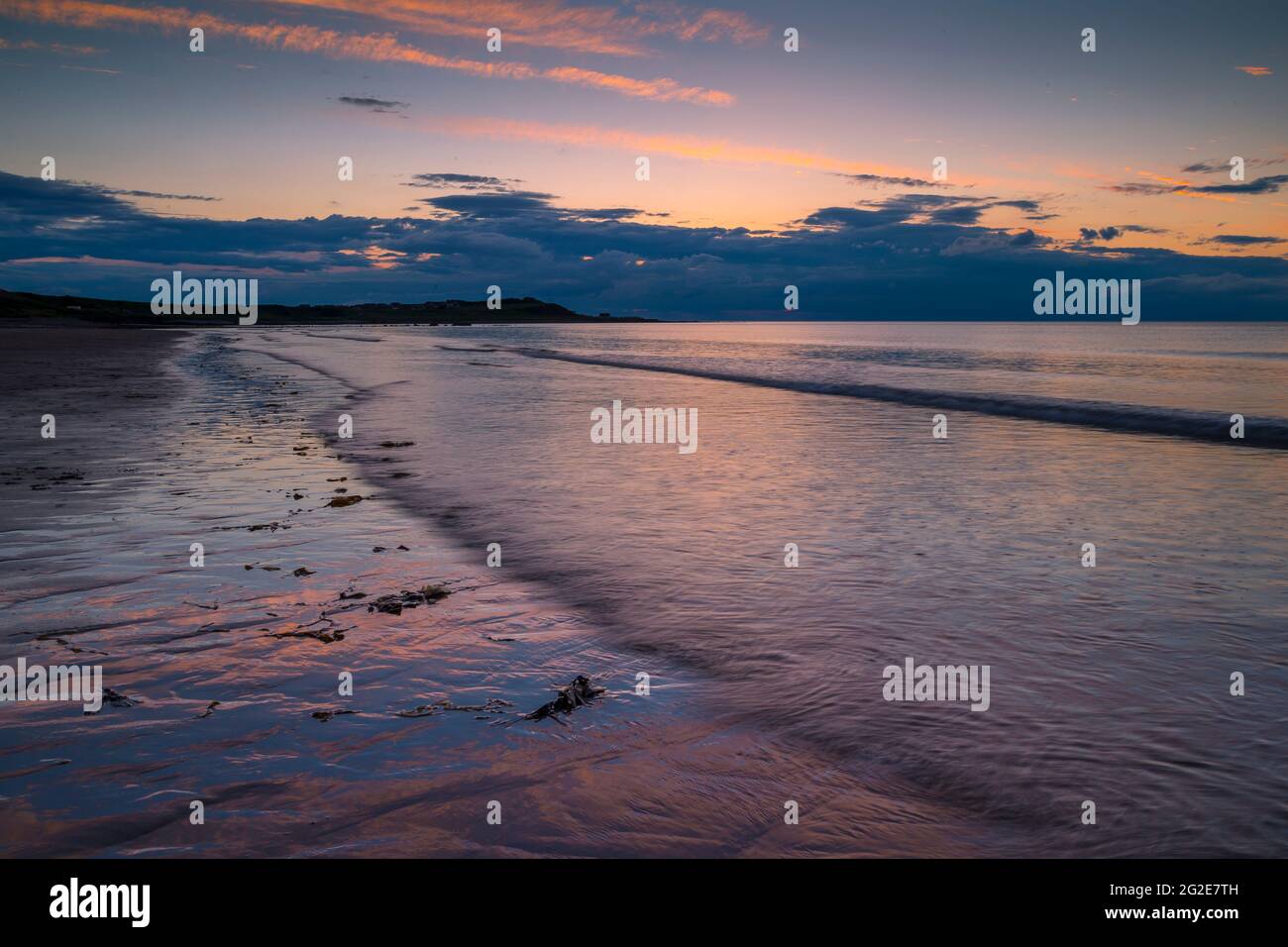 banff links beach scotland Stock Photo - Alamy