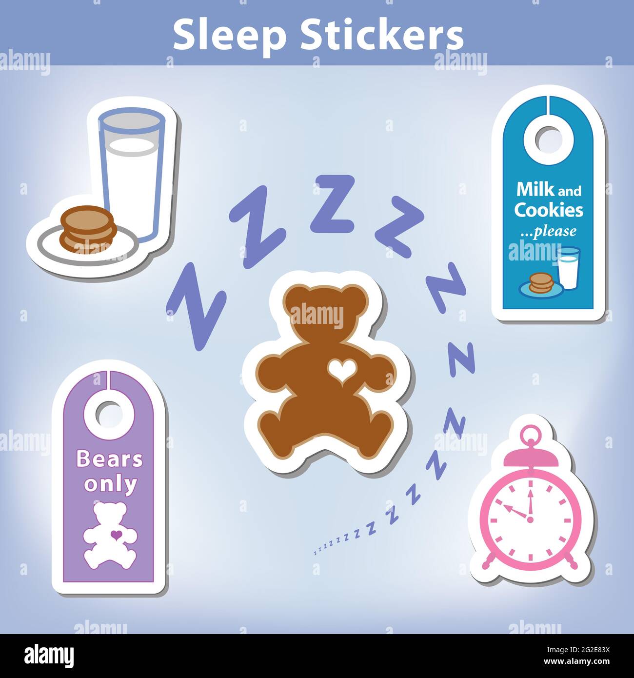 Zzzz illustration hi-res stock photography and images - Alamy