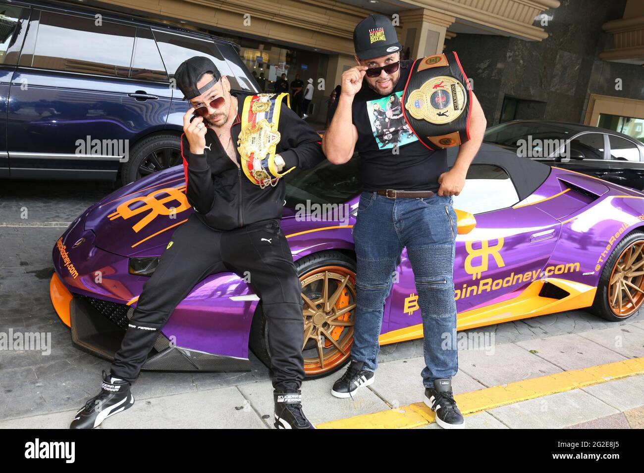 Atlantic City, NJ, USA. 10th June, 2021. Josh Colon and Hazel Roche ...