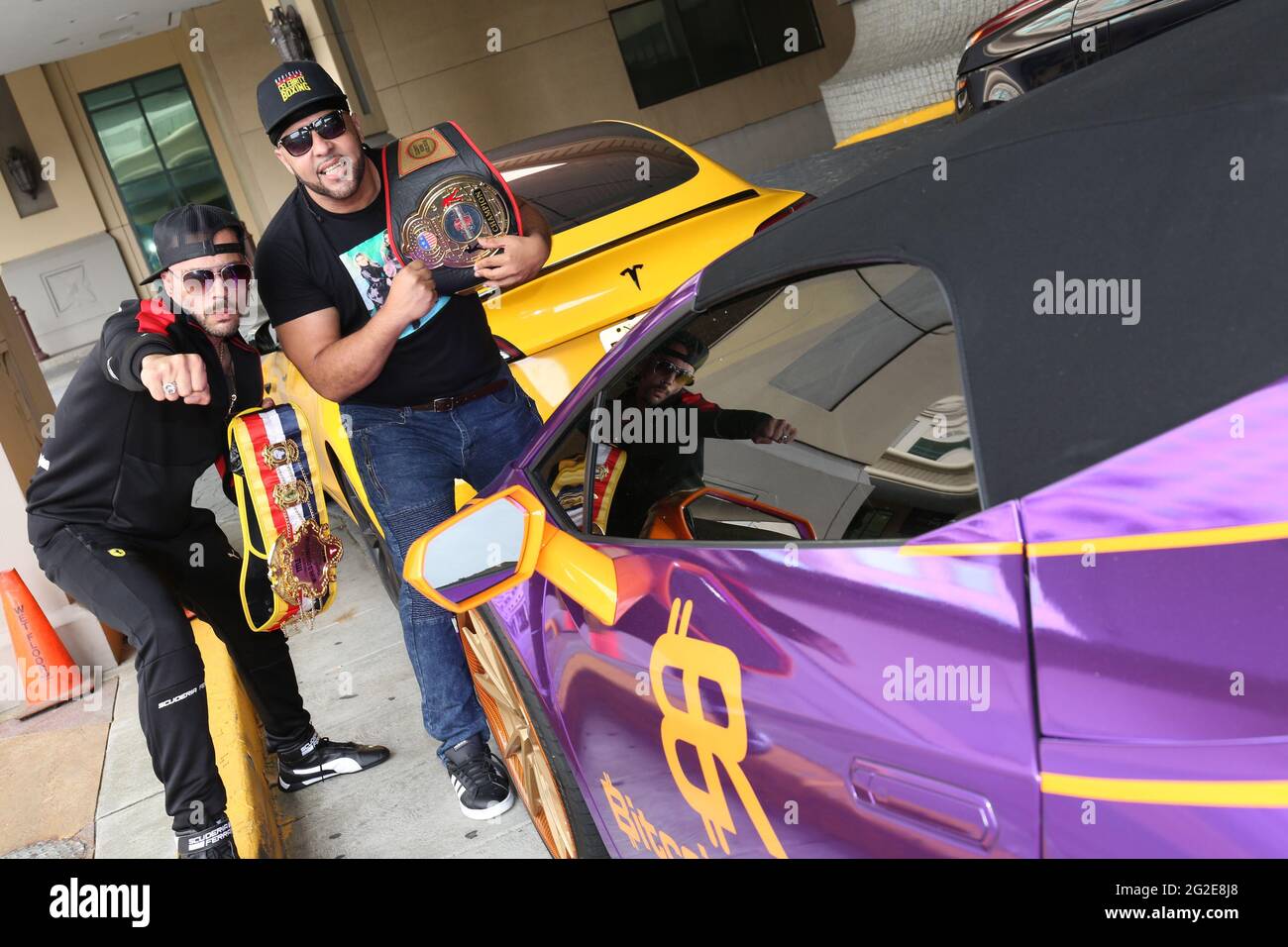 Atlantic City, NJ, USA. 10th June, 2021. Josh Colon and Hazel Roche ...