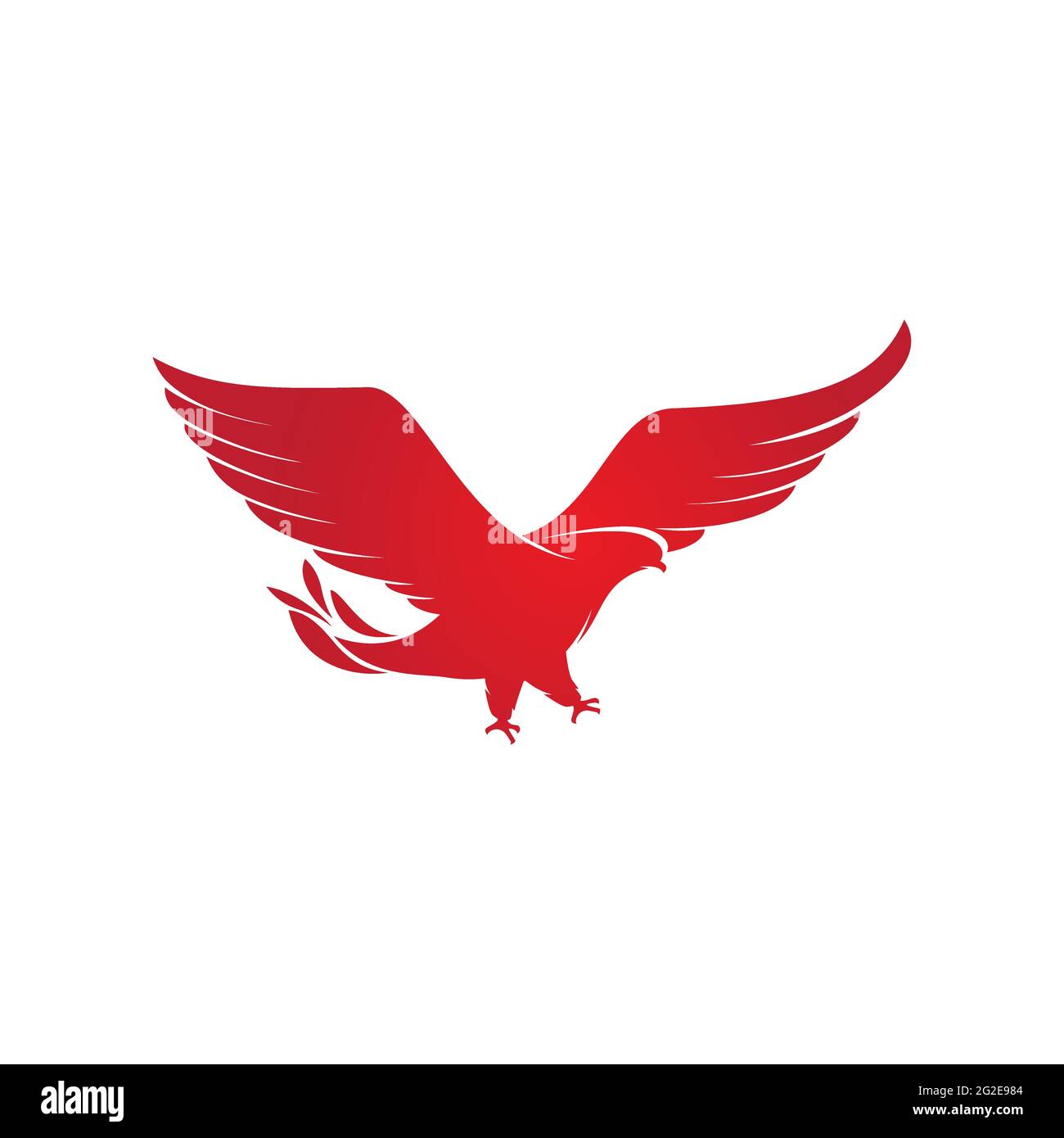 Falcon wing icon Template vector illustration design Stock Vector Image ...