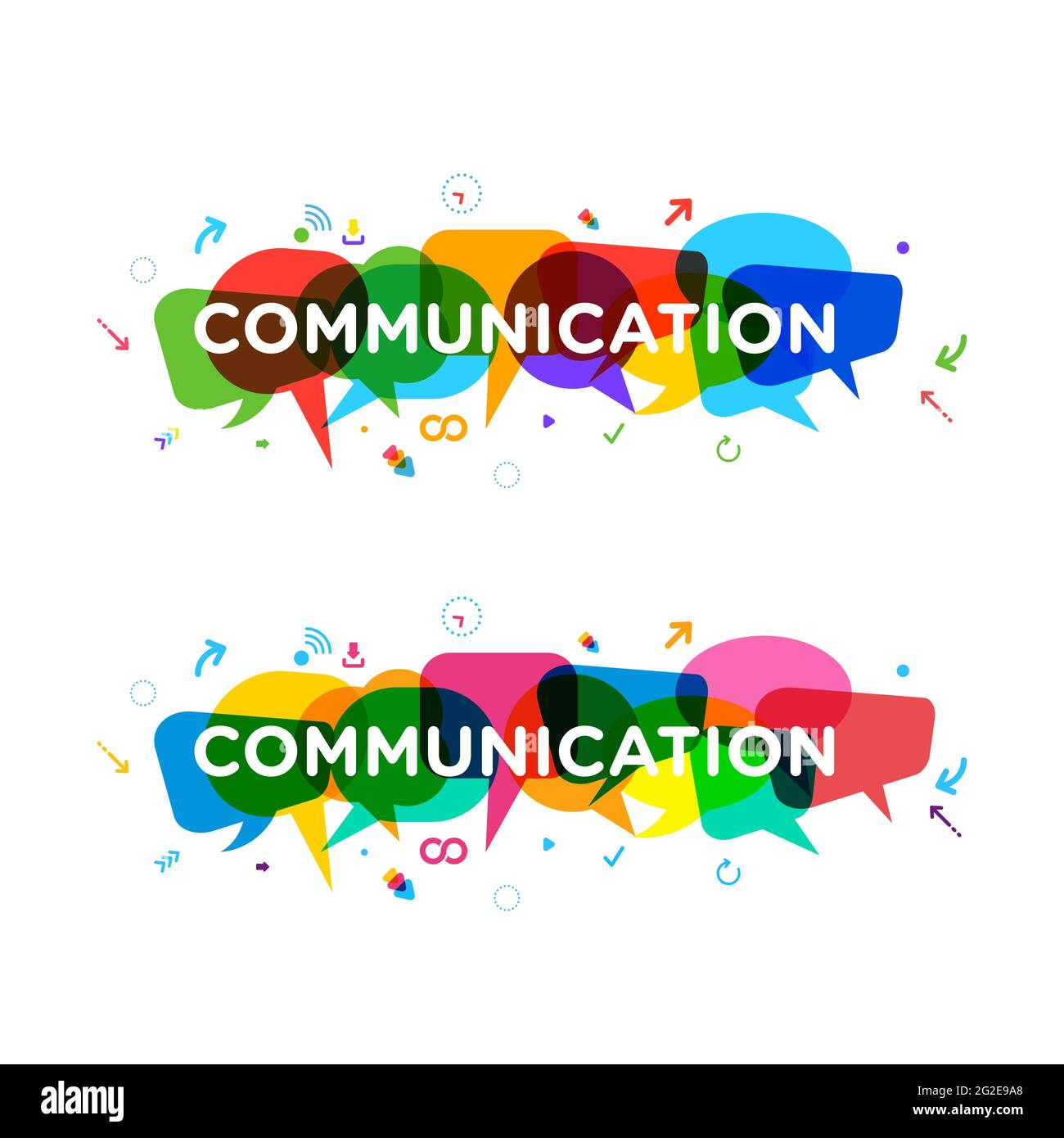 Global community communication worldwide Cut Out Stock Images ...