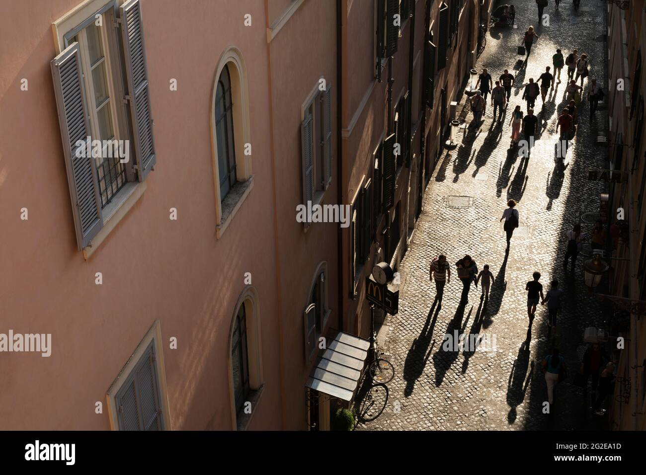 Long street to rome hi-res stock photography and images - Alamy