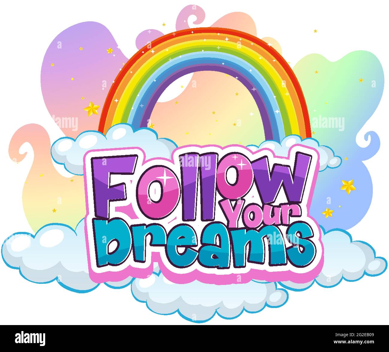 Follow the colour Stock Vector Images - Alamy