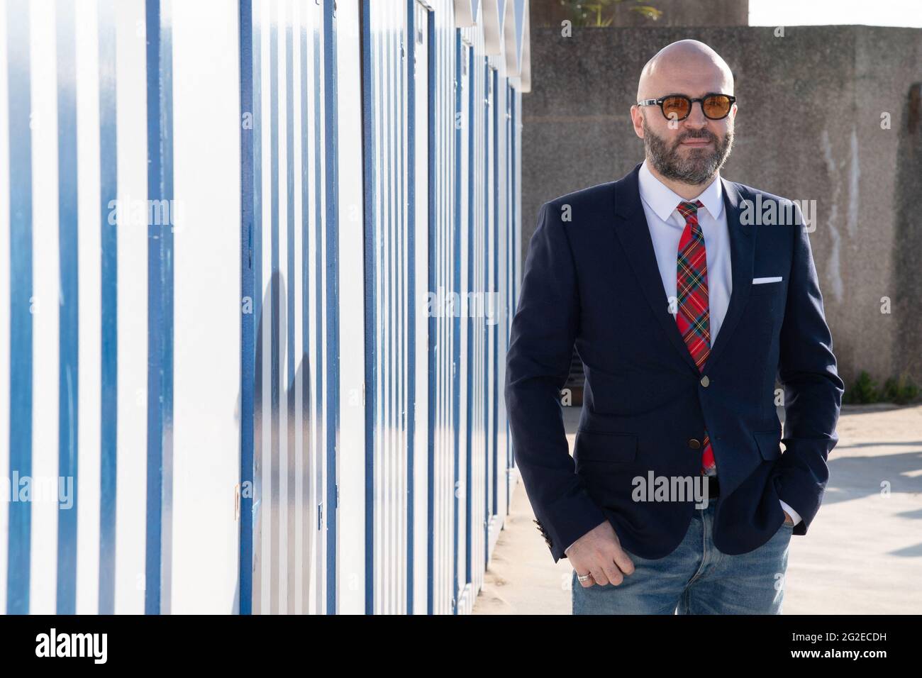 David Gauquie attending the Jury Photocall as part of the 35th Cabourg ...