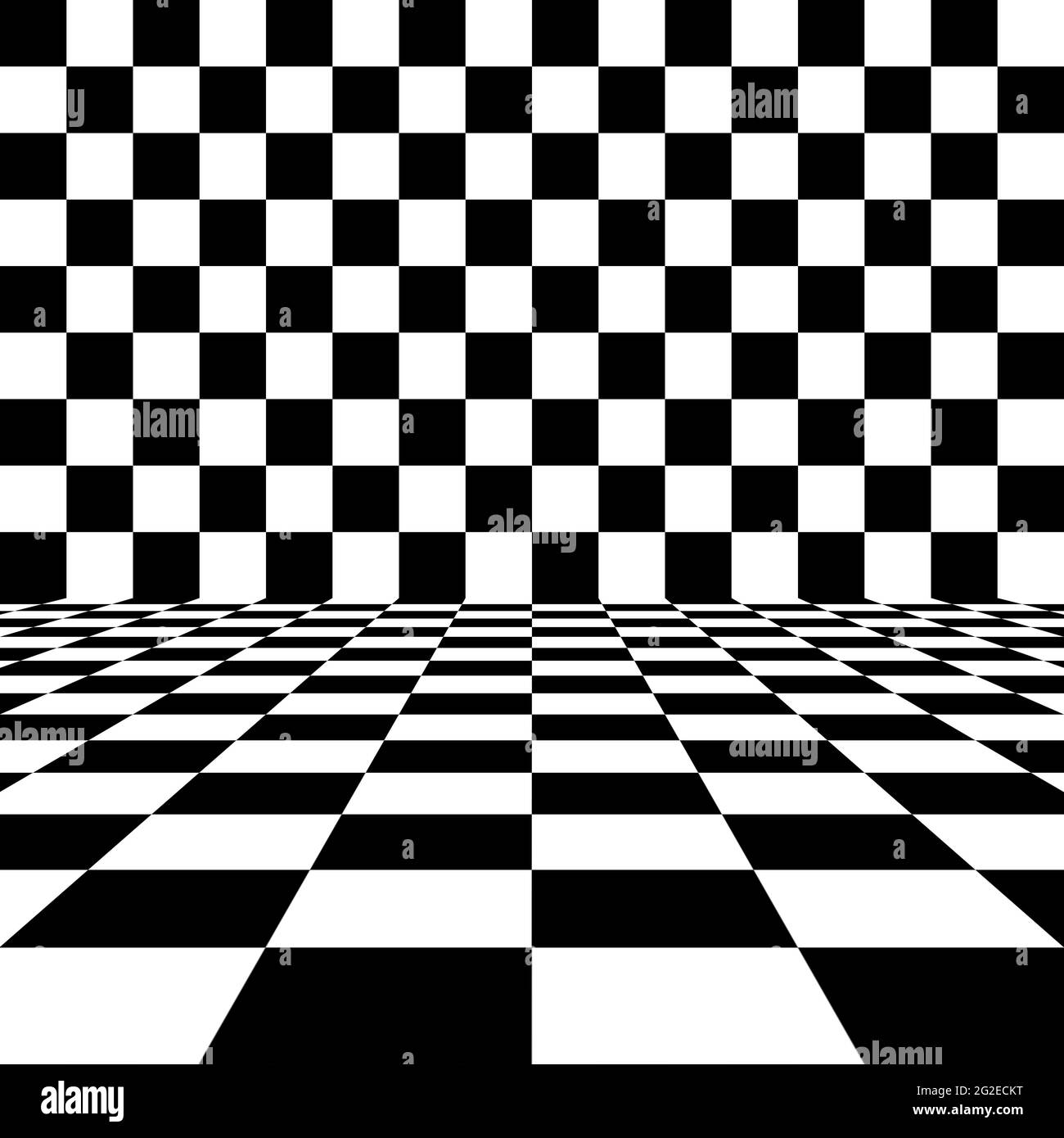 Abstract black and white checkered background Stock Photo - Alamy