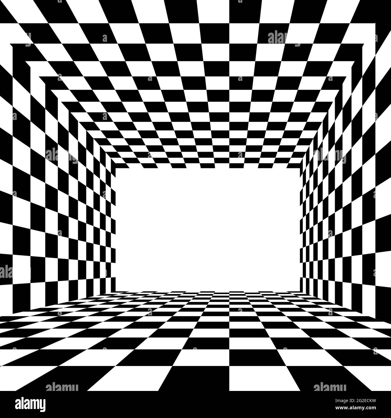 Black and white checker abstract Stock Photo - Alamy