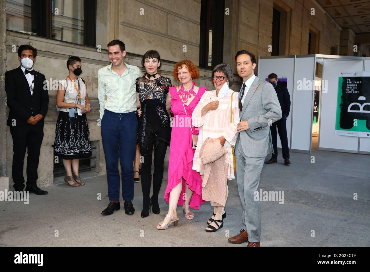 Felix von Boehm, Meret Becker, Eva Medusa Gühne, Petra Kalkutschke und ...