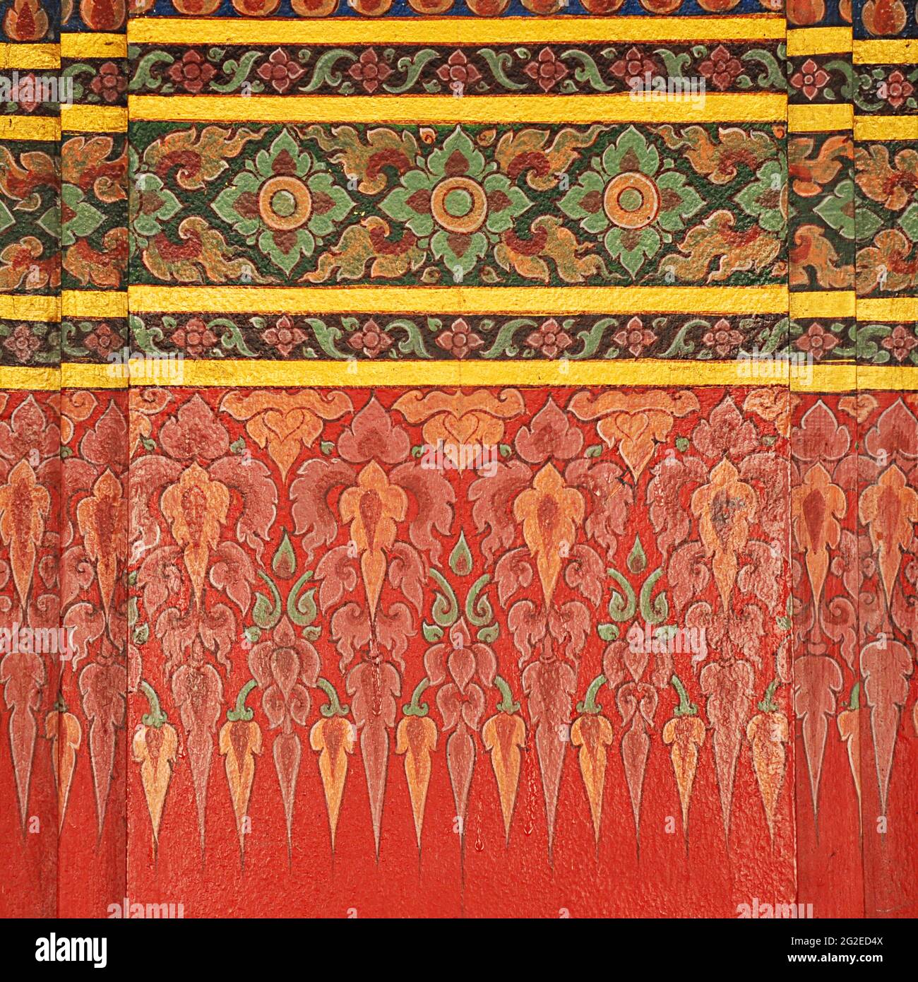 Thai painting hi-res stock photography and images - Alamy